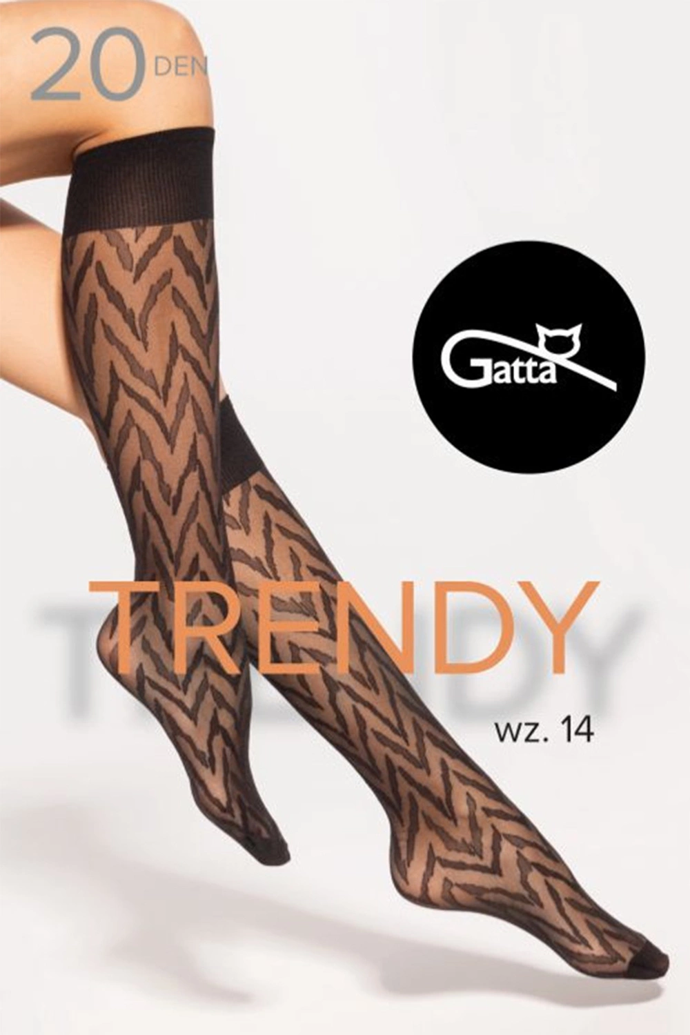 Podkolanówki Gatta Knee Socks 14 20 DEN nero - sklep Kontri.pl