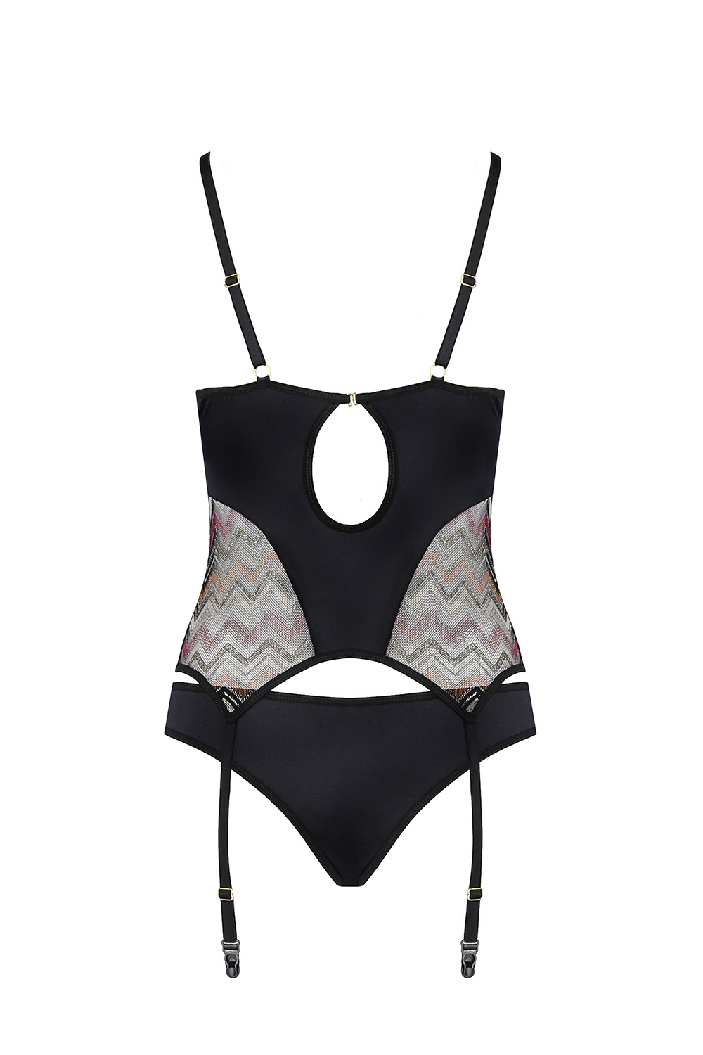 Gorset sexy Casmir Lagerta corset black - sklep Kontri.pl