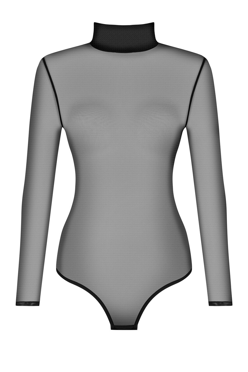 Obsessive B136 teddy Body sexy, czarny - sklep Kontri.pl